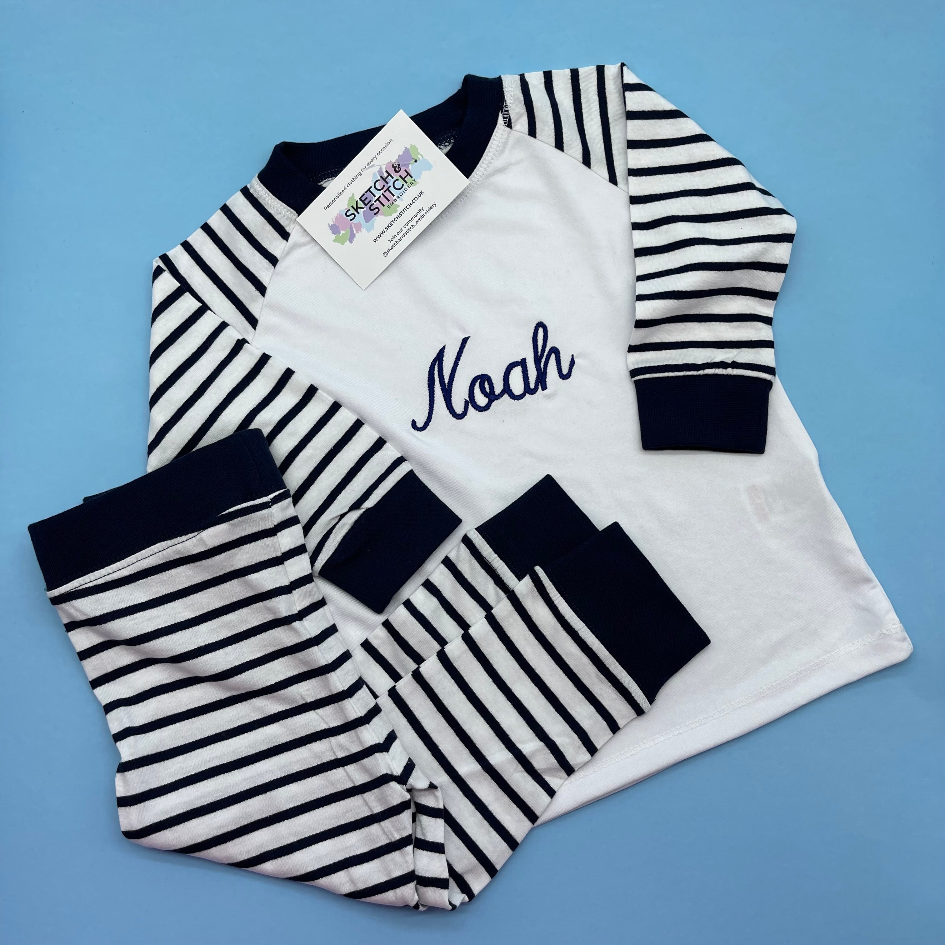 Personalised pjs store